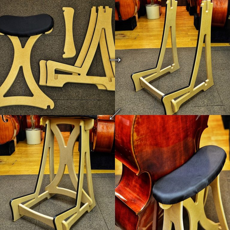 Bass Stand＆Stool バス椅子スタンド 紹介ページ【コントラバス本店】 – クロサワバイオリン新着情報