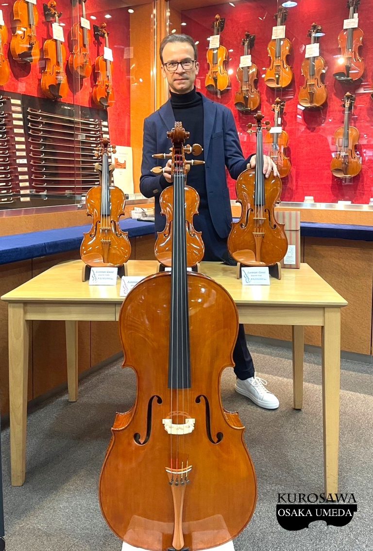 ロレンツォ・カッシ来日特別イベント～フォトレポート～【大阪梅田店】 – クロサワバイオリン新着情報